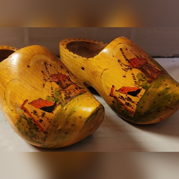 unbranded | Other | Vintage Dutch Holland Wooden Shoes Children | Poshmark